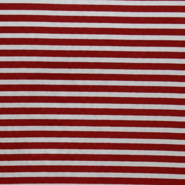 Red Striped Fabric - Etsy