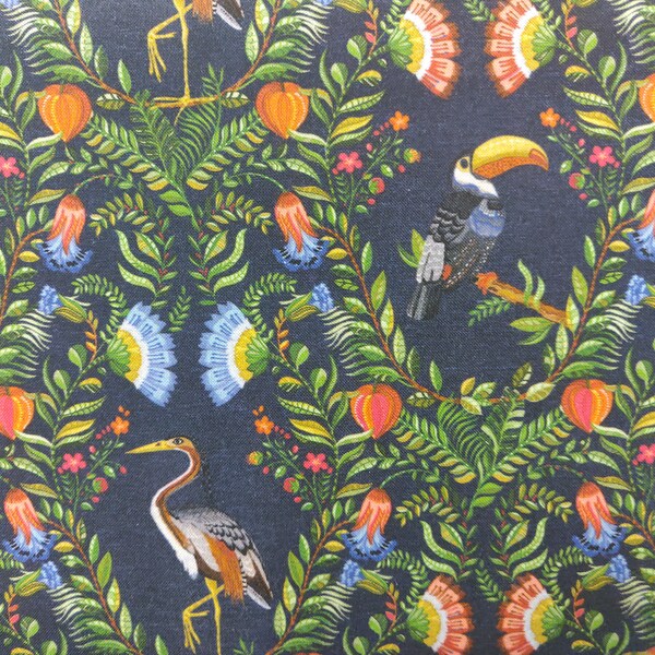 Toucan Fabric - Etsy