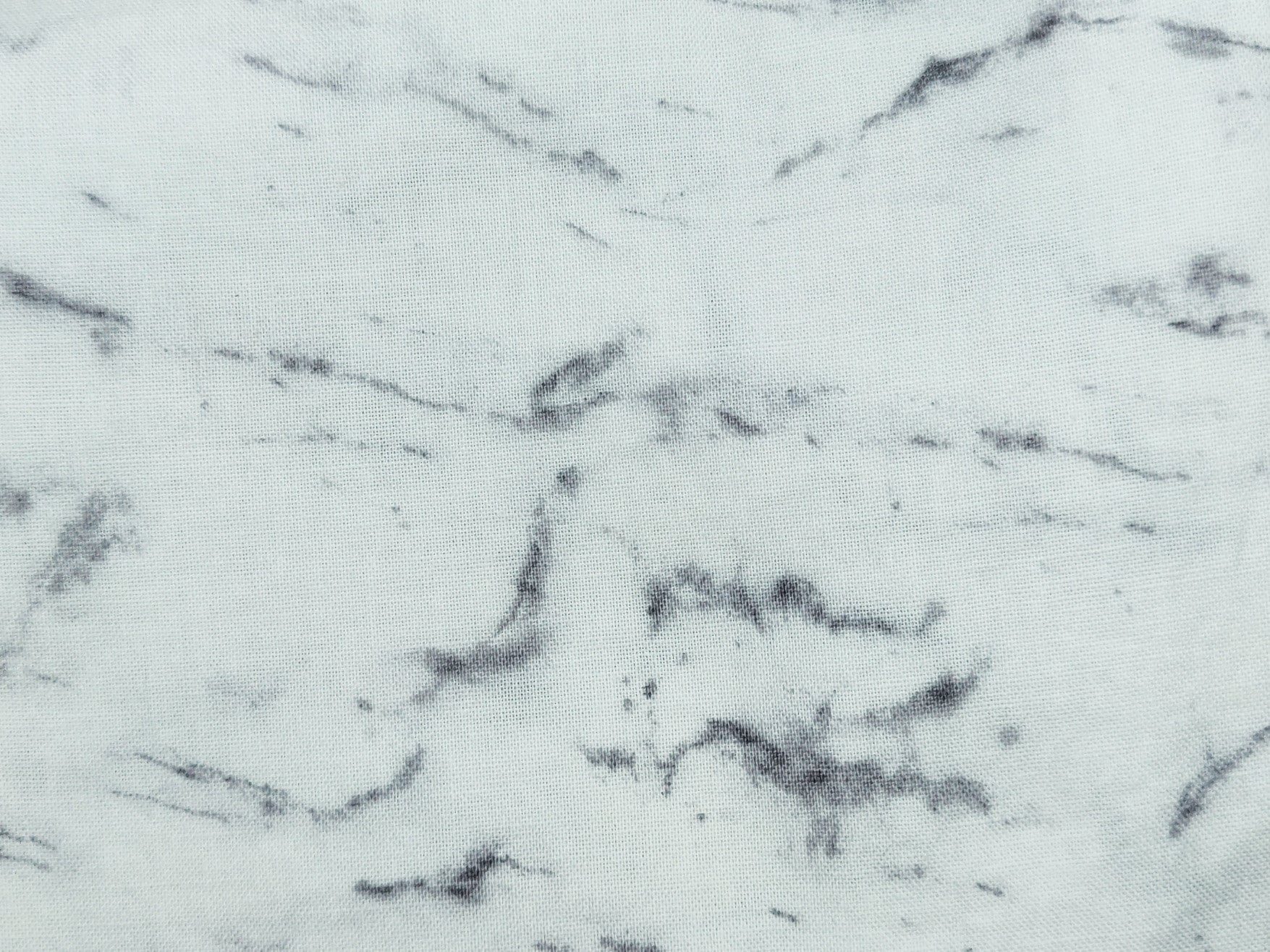 White Marble Fabric, 100% Cotton, Fabric by the Yard, Choose Your Cut ...