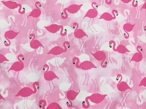 Flamingo Fabric 100% Cotton Fabric by the Yard Choose Your - Etsy
