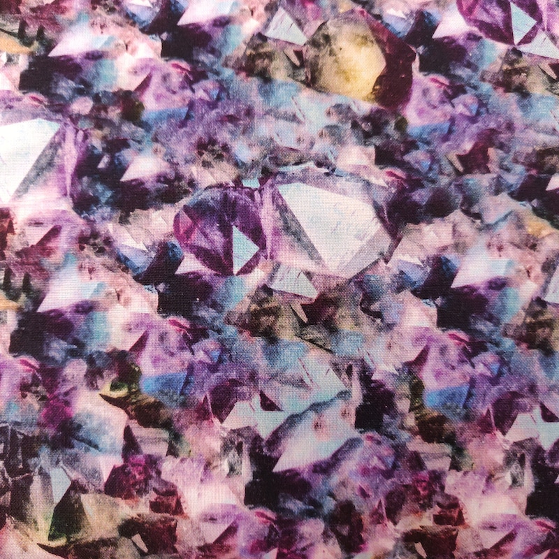 Gemstone Fabric - Etsy
