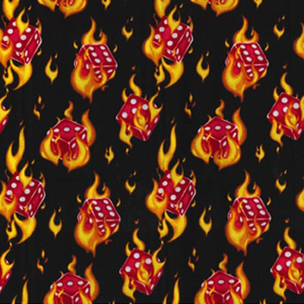 Flaming Dice - Etsy