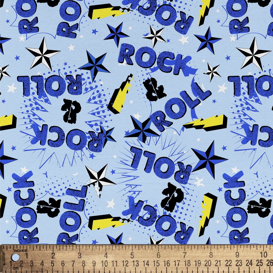 Comic Words Fabric, 100% Cotton. Fabric by the Yard. Choose Your Cut ...