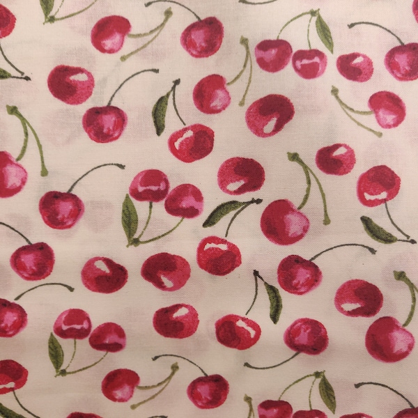 Cherry Fabric - Etsy