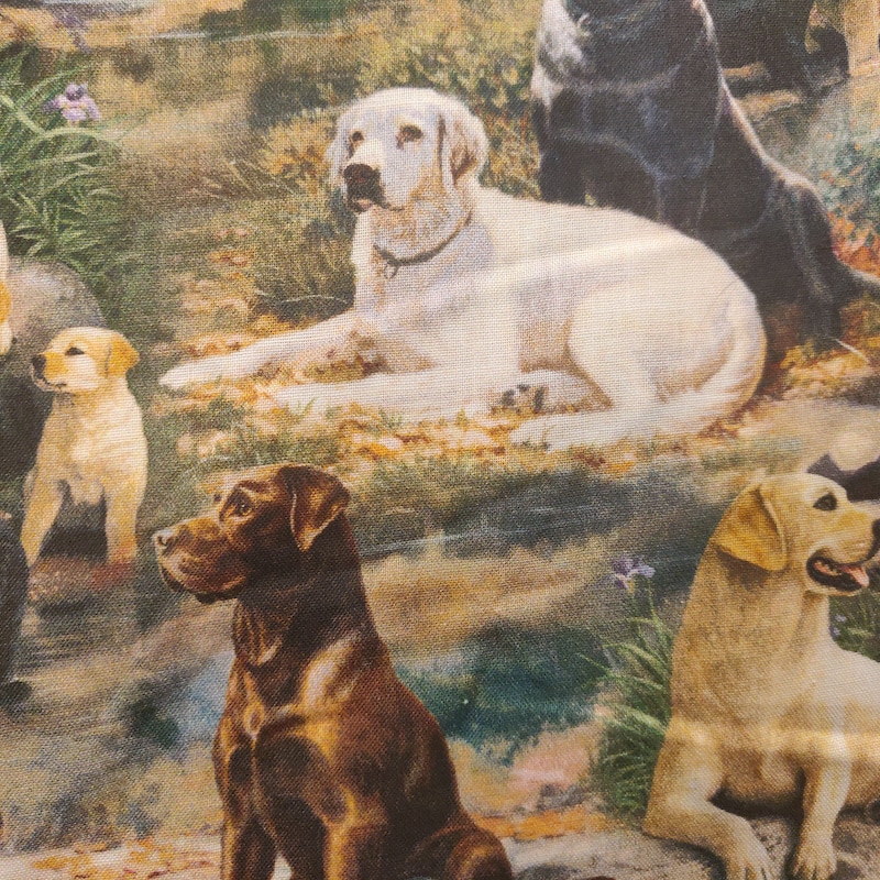 Lab Quilt Panel - Etsy