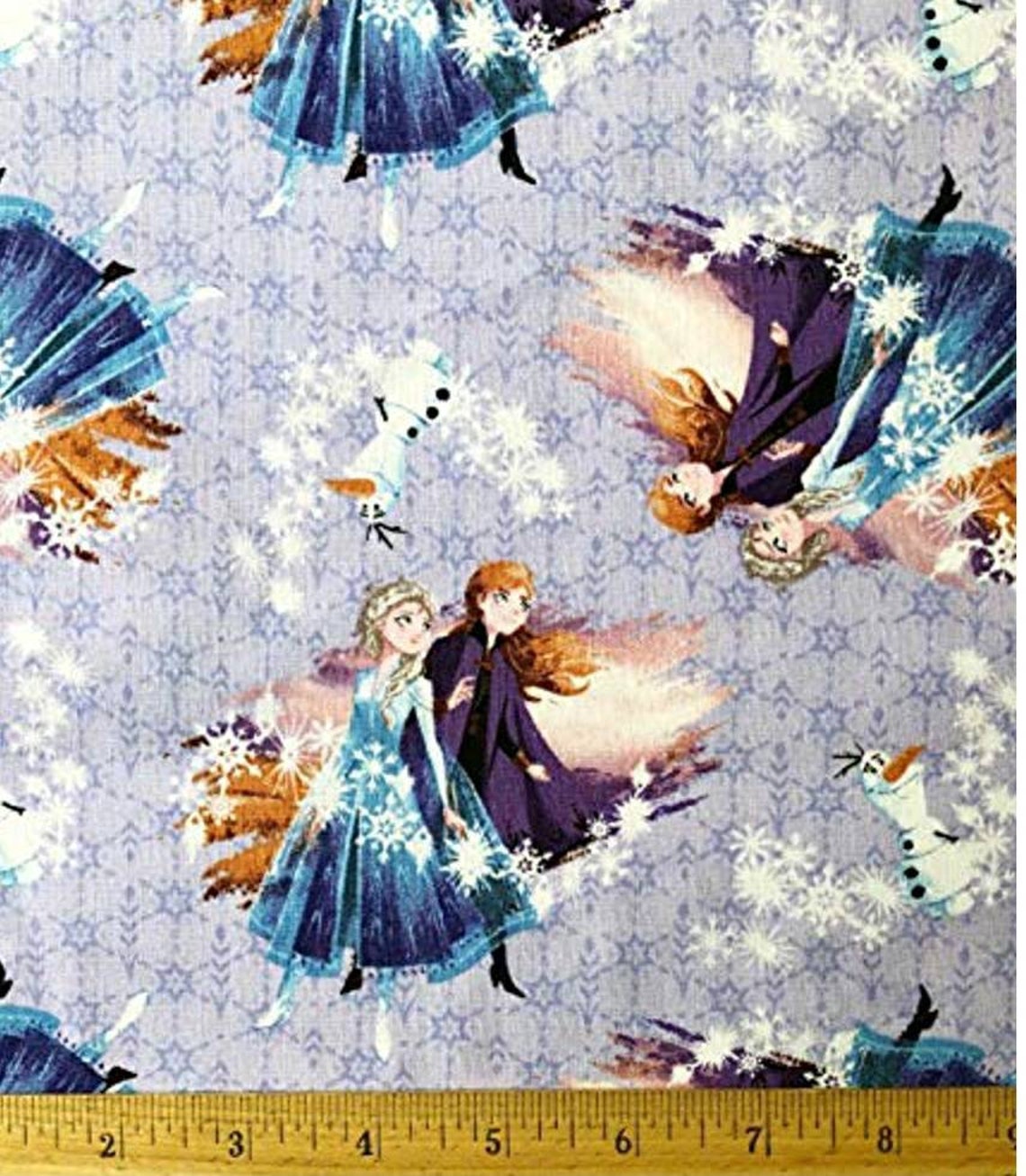 Frozen 2 Fabric Elsa Anna and Olaf Fabric 100% Cotton Fabric - Etsy