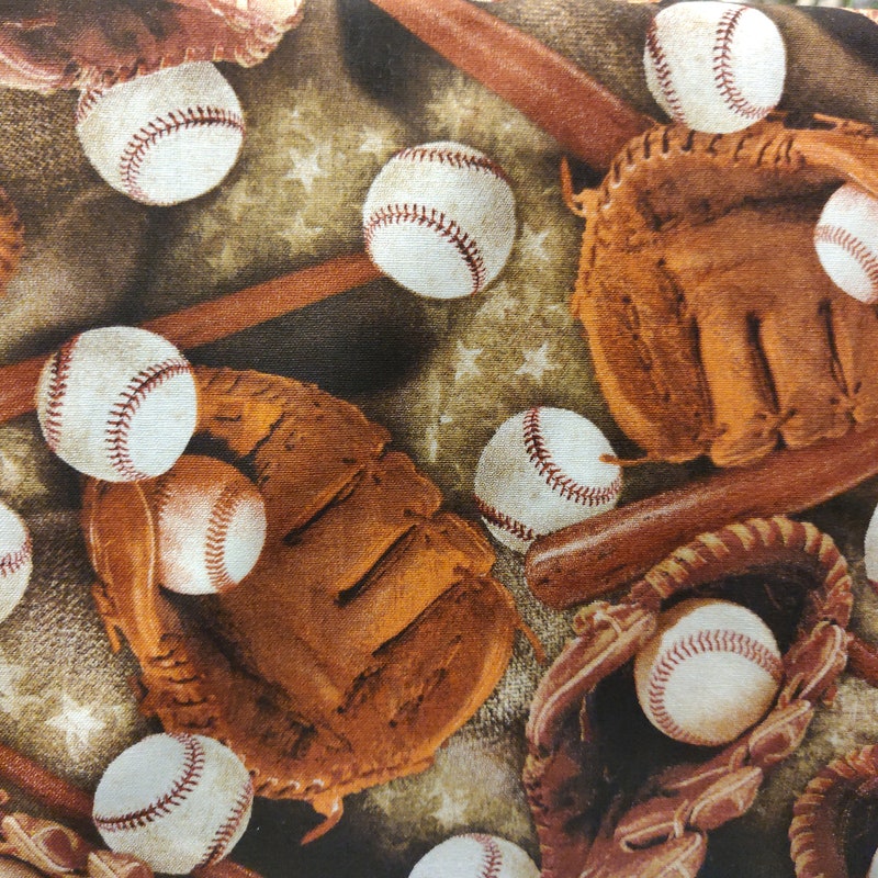 Baseball Fabric - Etsy