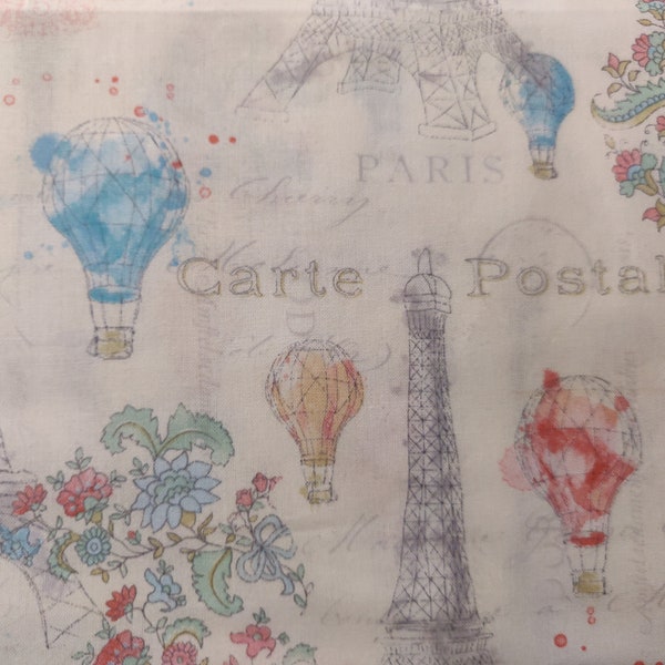 Paris Fabric - Etsy