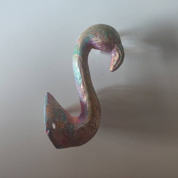 Cast Iron Flamingo - Etsy