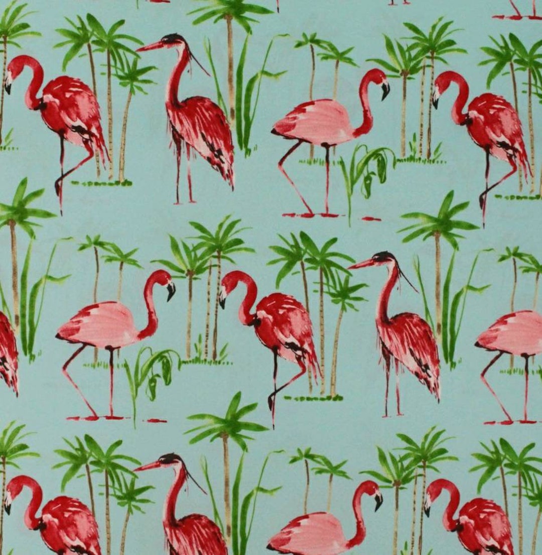 Flamingo Indoor/outdoor Fabric, 100% Polyester, Fabric by the Yard ...