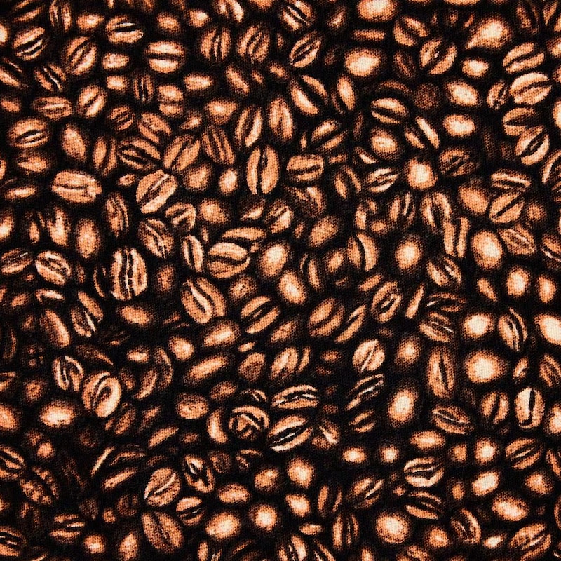 Coffee Fabric - Etsy