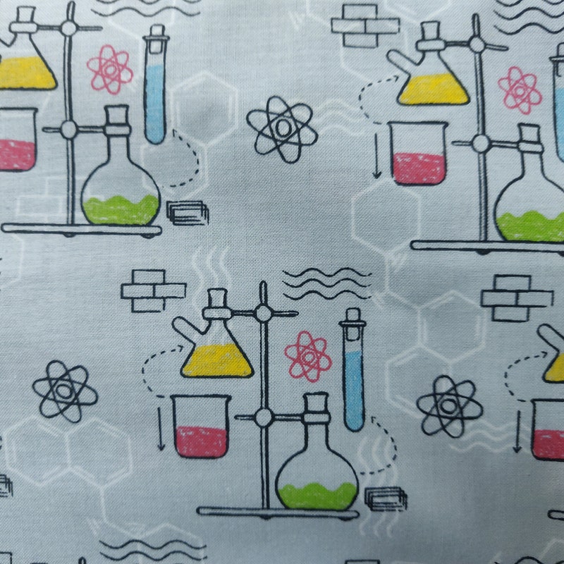 Science Fabric - Etsy