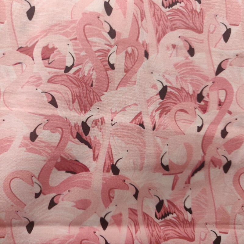 Flamingo Fabric - Etsy