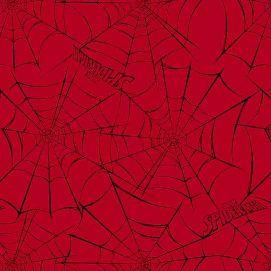 Spiderman Web Licensed Fabric, 100% Cotton, Fabric by the Yard, Choose ...
