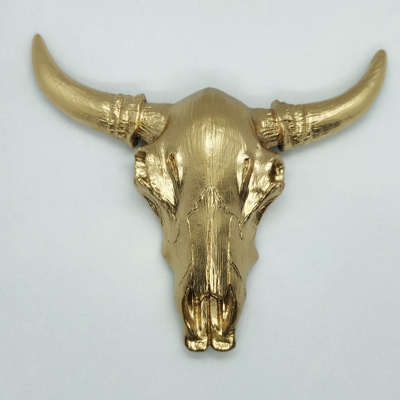 Faux Cow Skull - Etsy