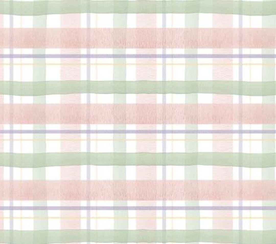 Pastel Plaid Fabric, 100% Cotton, Fabric by the Yard, Choose Your Cut ...
