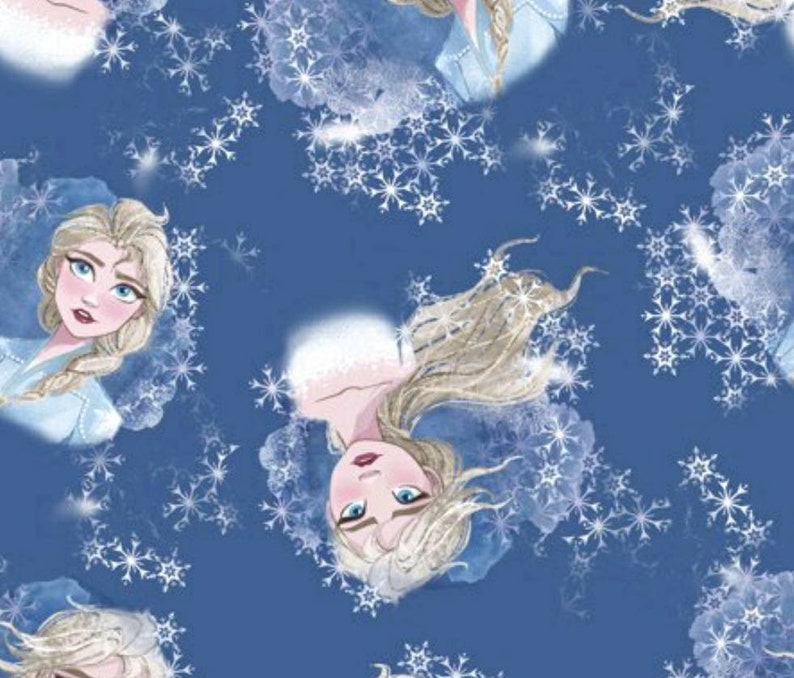 Frozen 2 Licensed Fabric, Elsa Fabric 100% Cotton, Fabric by the Yard ...
