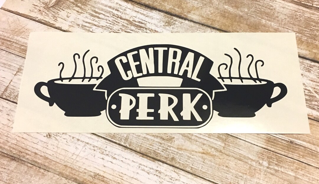 Central Perk™ Vinyl Decal FRIENDS™ Decal Central Perk™ Sticker - Etsy