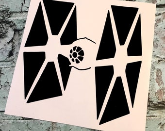 Tie Fighter Sticker | Etsy