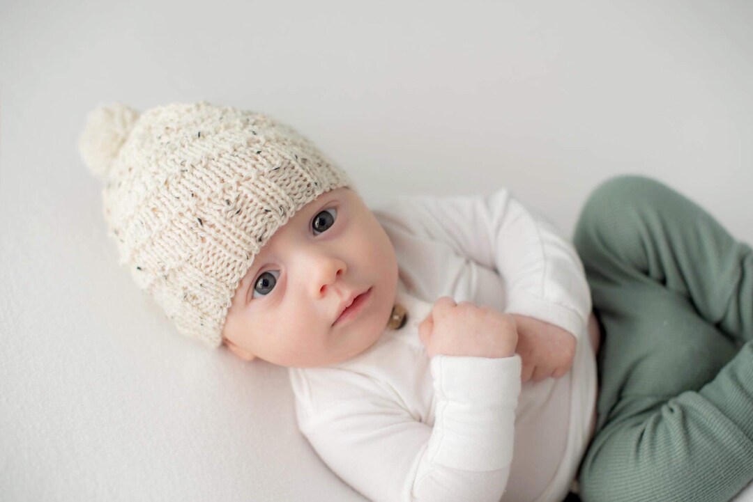 Cream Beanie, Baby Boy Hat,oatmeal Boy Hat,tweed Neutral Color Hat ...