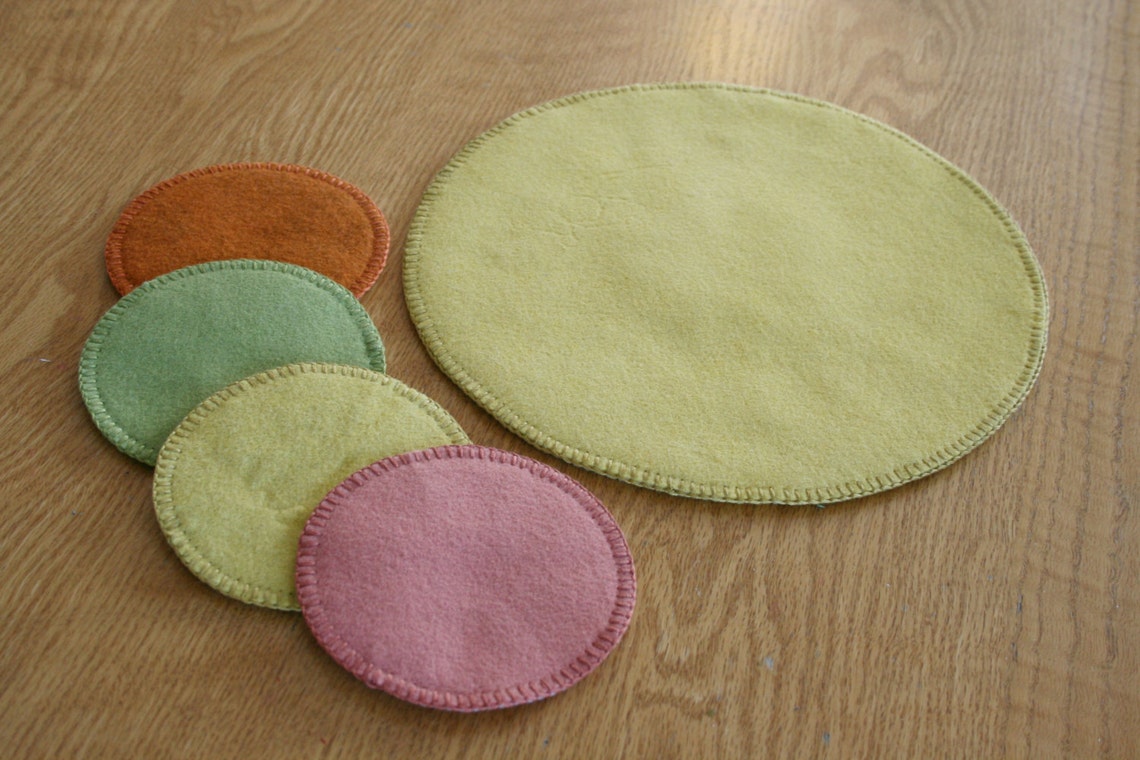 Drink Coaster & Table Mat Kit Summer Delight Craft Kit Hand - Etsy