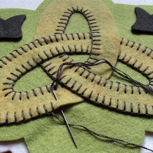 Celtic Hand Embroidery Pattern - Etsy