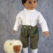 Lederhosen Sewing Pattern for Kidz N Cats, Sasha, AG - Etsy