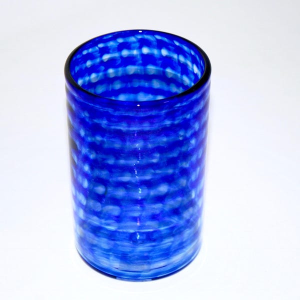 Cobalt Blue Pint Glass - Etsy