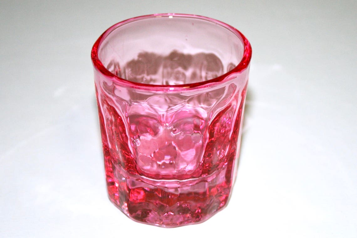 Pink Shot Glass | Etsy