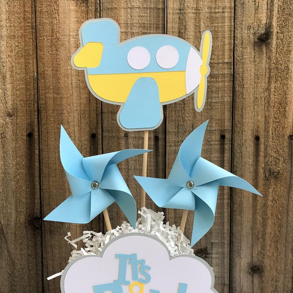 Airplane Centerpiece - Etsy