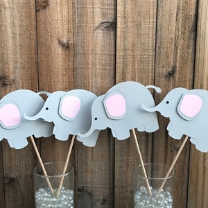 Elephant Centerpieces Set of 4 - Etsy