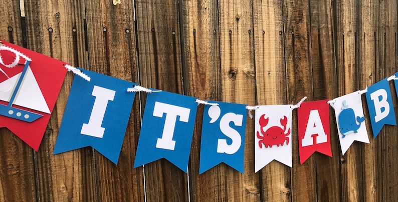 Nautical Banner - Etsy