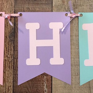 Pastel Under the Sea Birthday Banner | Etsy