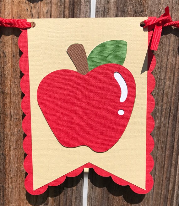Apple Banner | Etsy