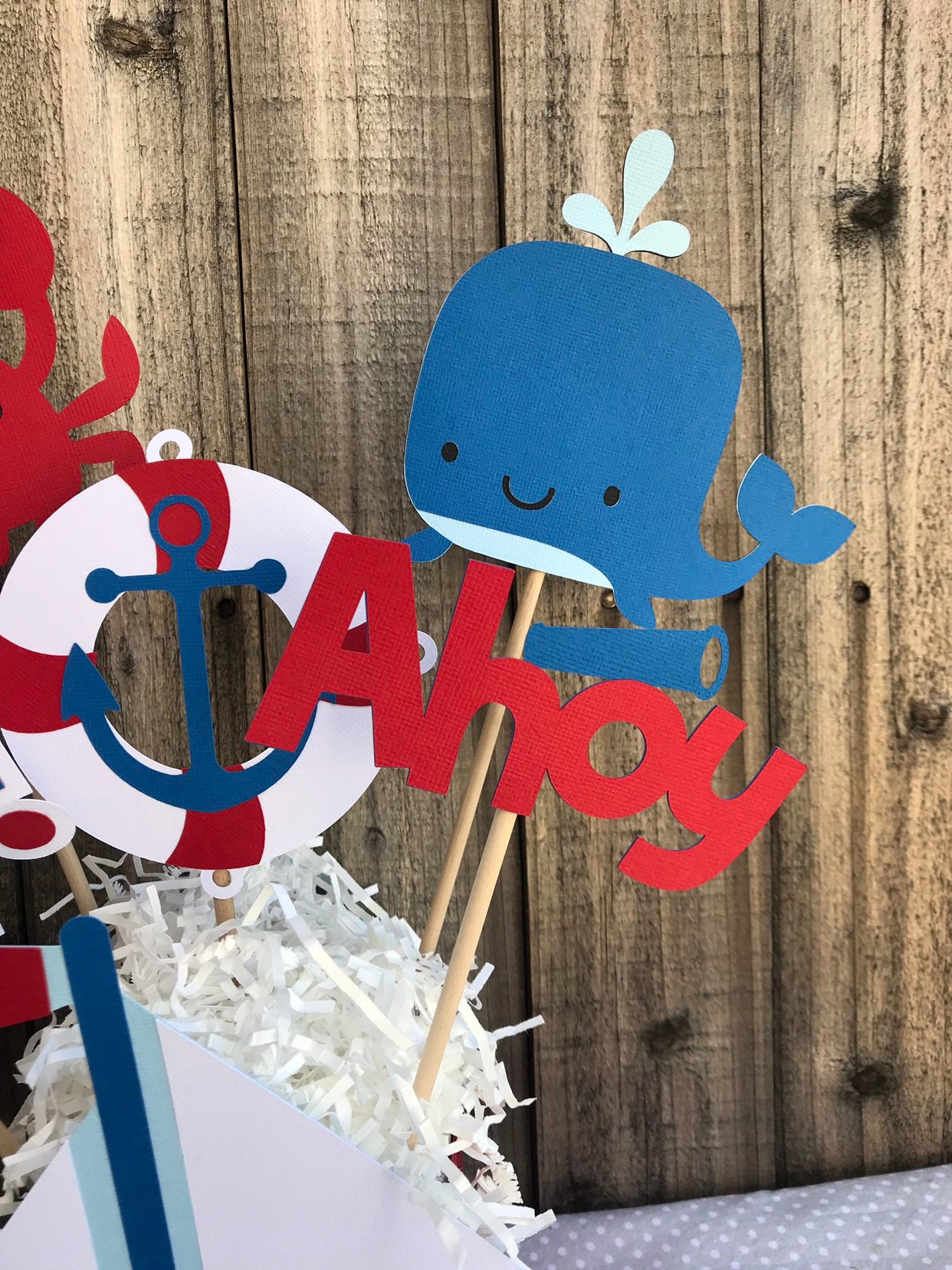 Nautical Baby Shower Centerpiece - Etsy