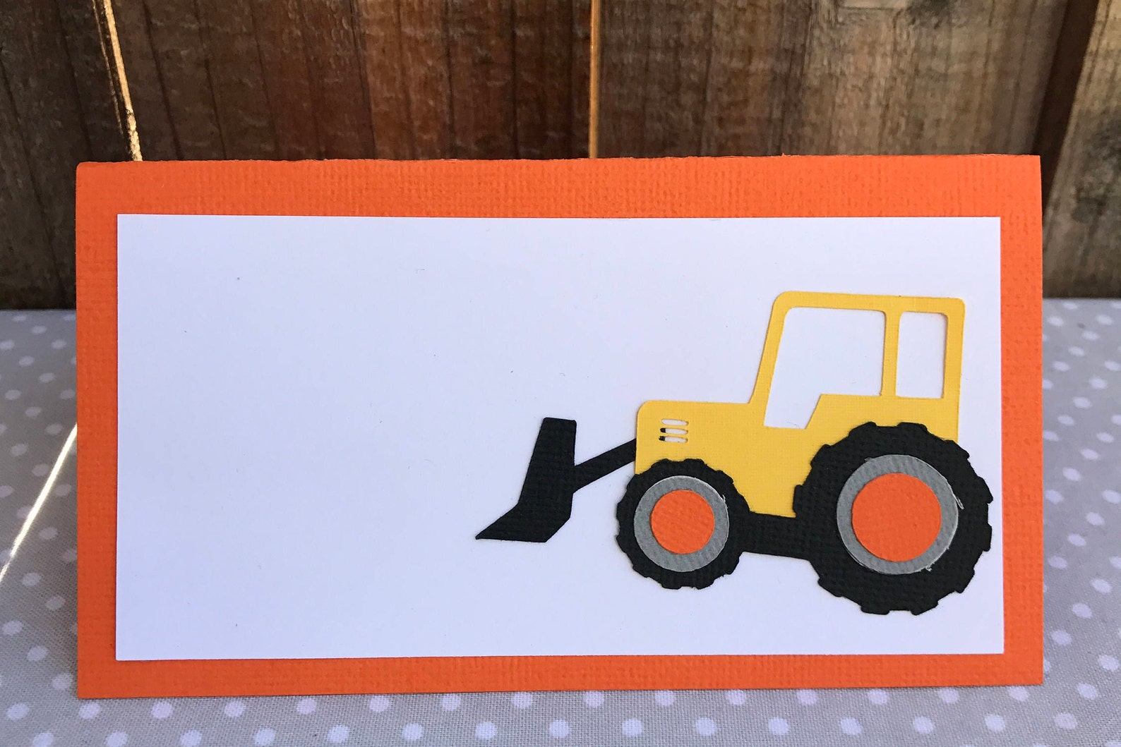 Construction Food Cards - Etsy