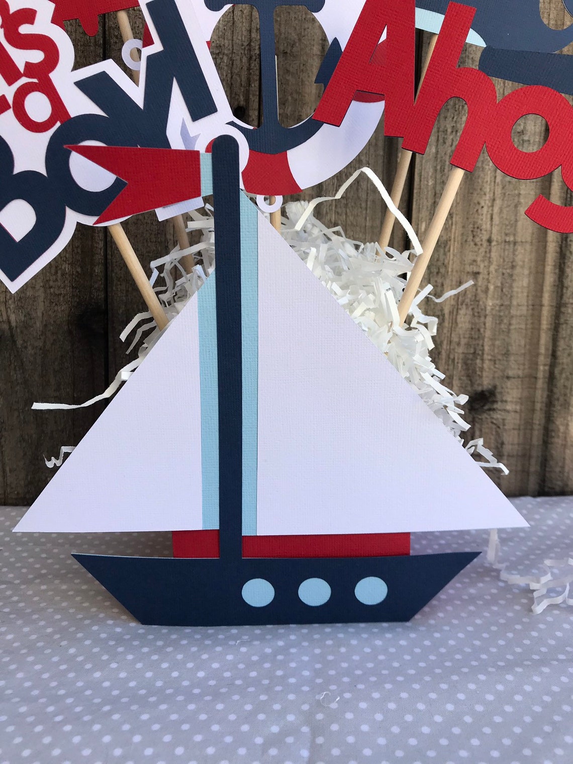 Nautical Baby Shower Centerpiece | Etsy