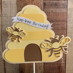 Beehive Cake Topper - Etsy