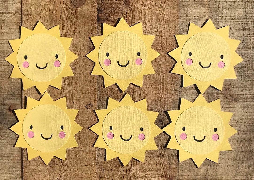 Sun Paper Die Cuts - Etsy