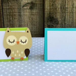 Woodland Animals Table Cards - Etsy