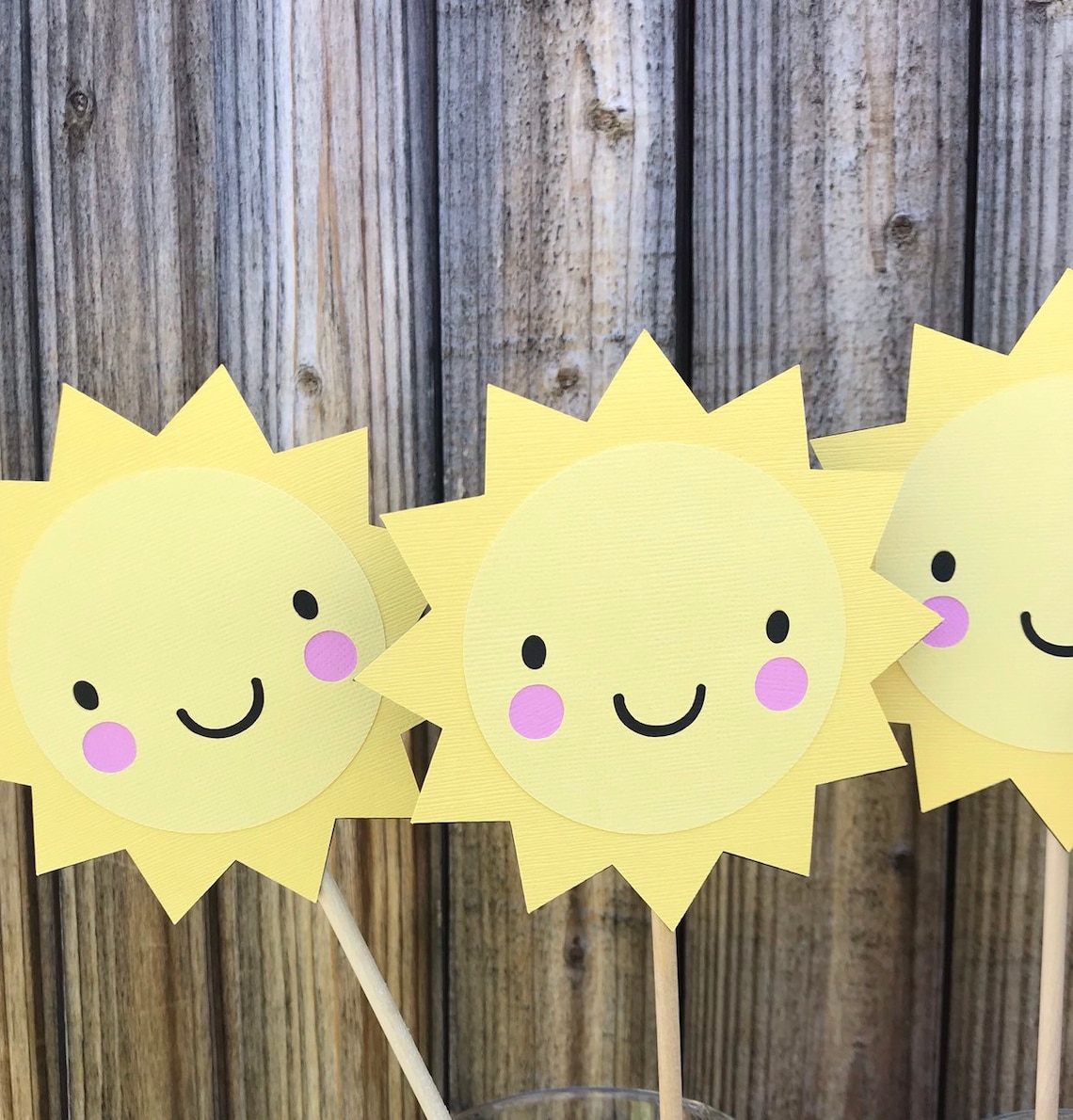 Sunshine Centerpieces - Etsy