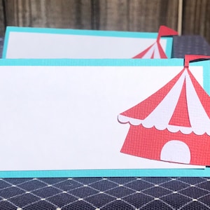 Circus Food Cards - Etsy