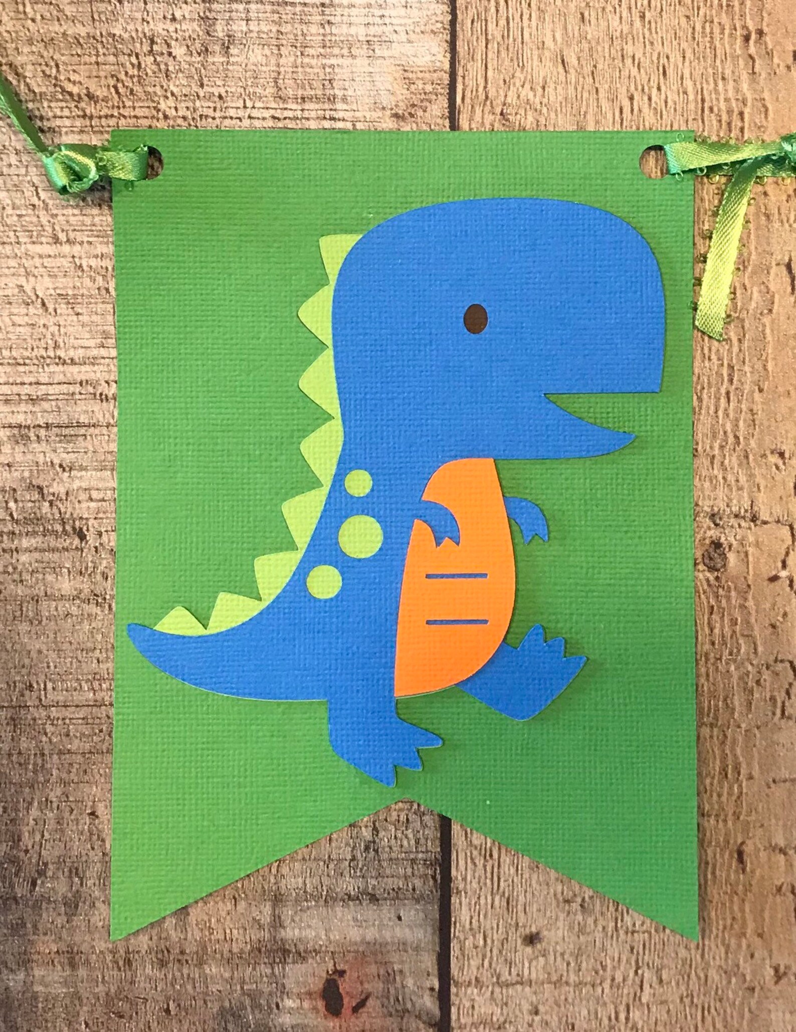 Dinosaur Birthday Banner - Etsy