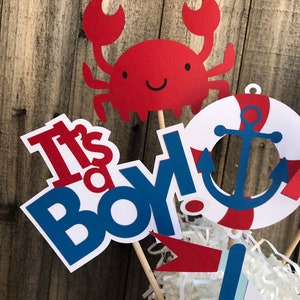 Nautical Baby Shower Centerpiece - Etsy