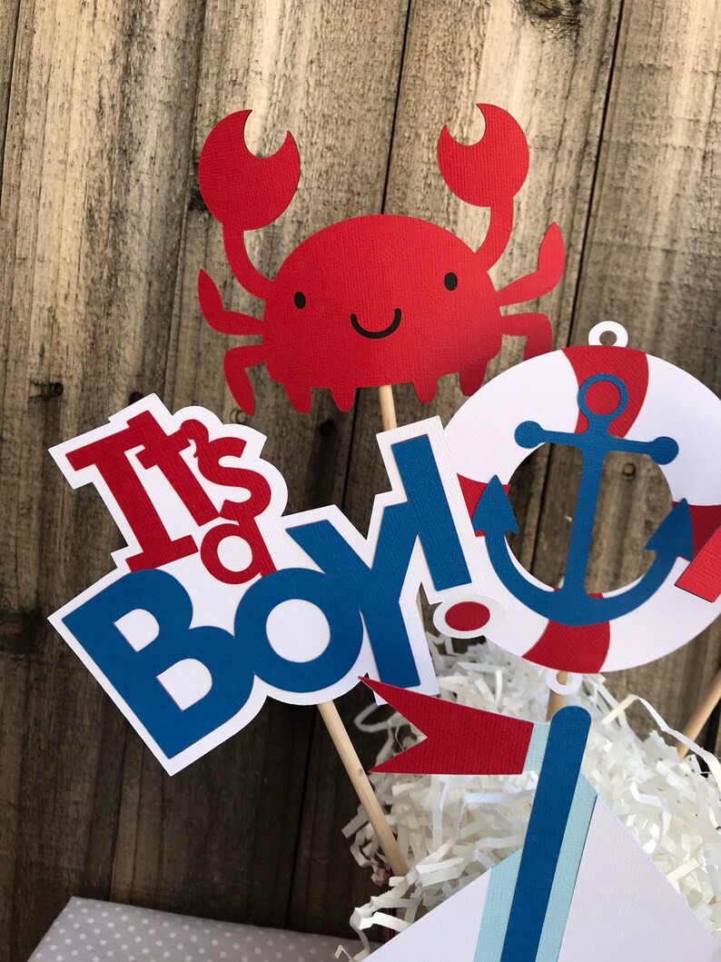 Nautical Baby Shower Centerpiece | Etsy