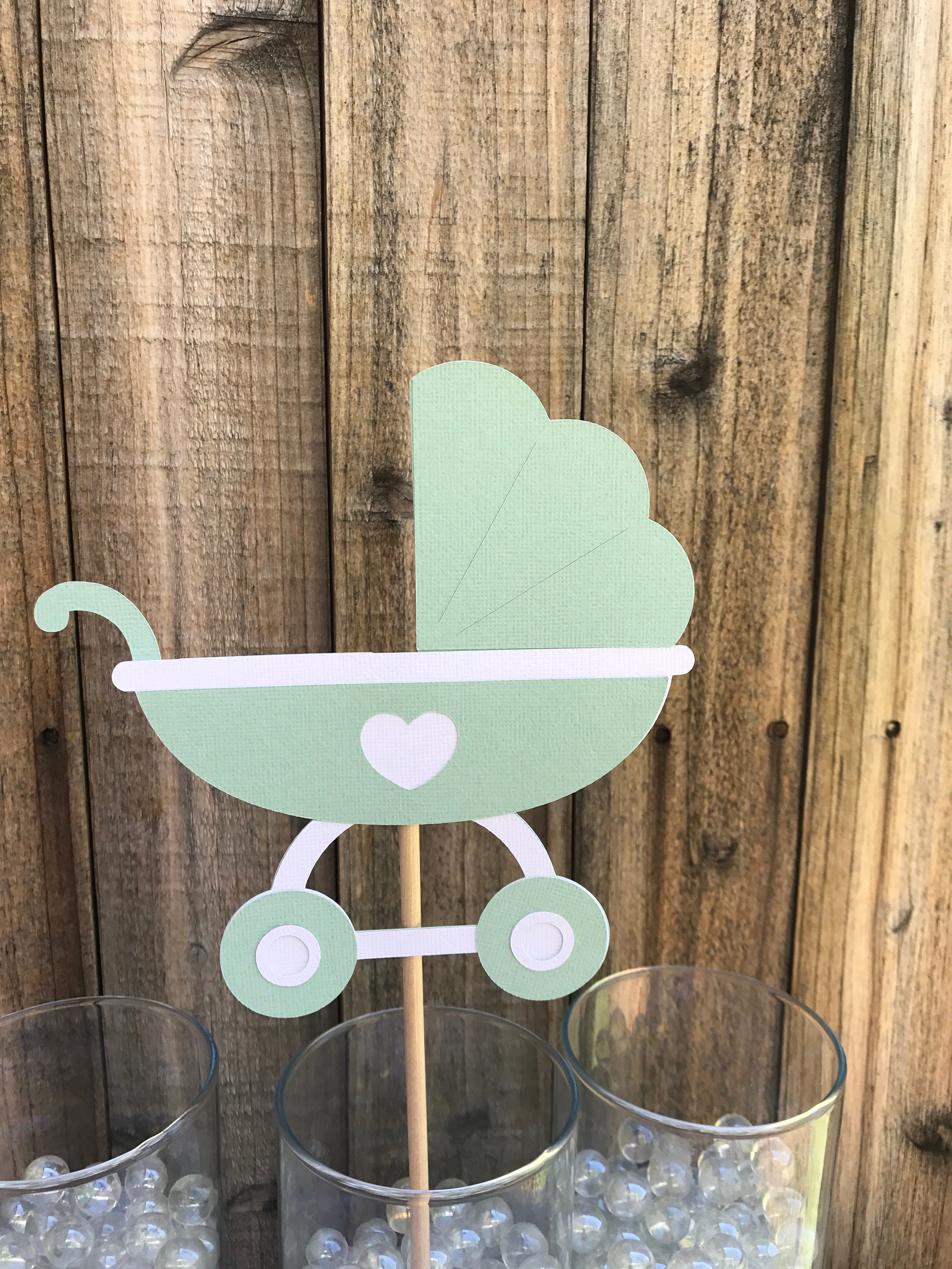 Green Baby Shower Centerpieces - Etsy