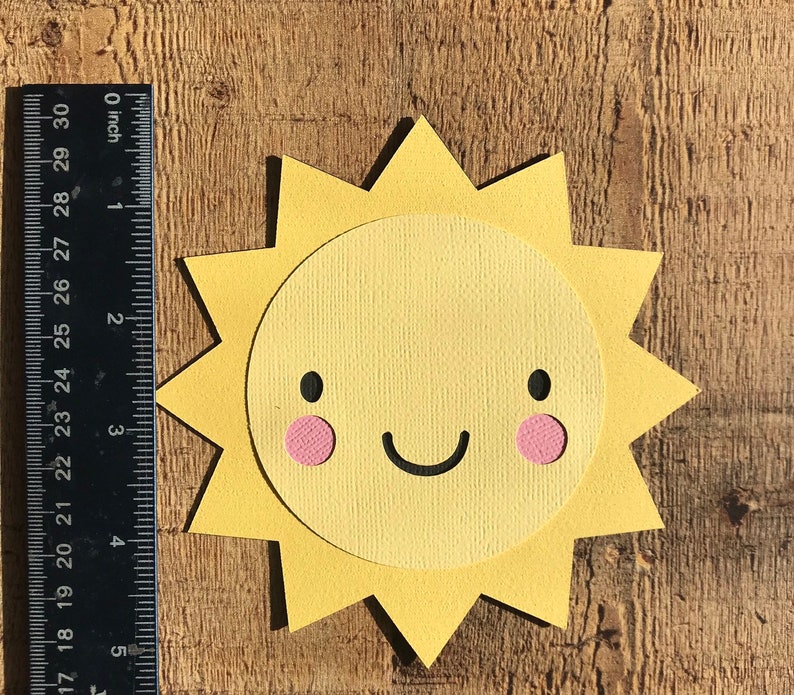 Sun Paper Die Cuts - Etsy