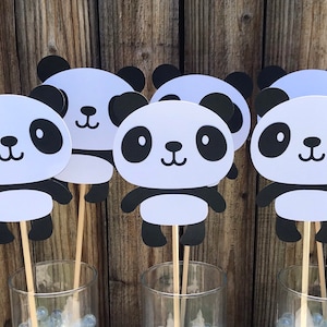 Panda Centerpieces - Etsy