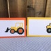 Construction Food Cards - Etsy