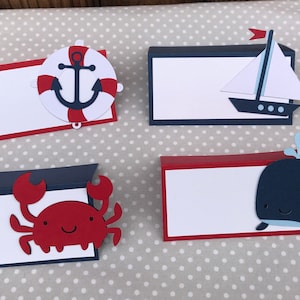 Nautical Table Cards - Etsy